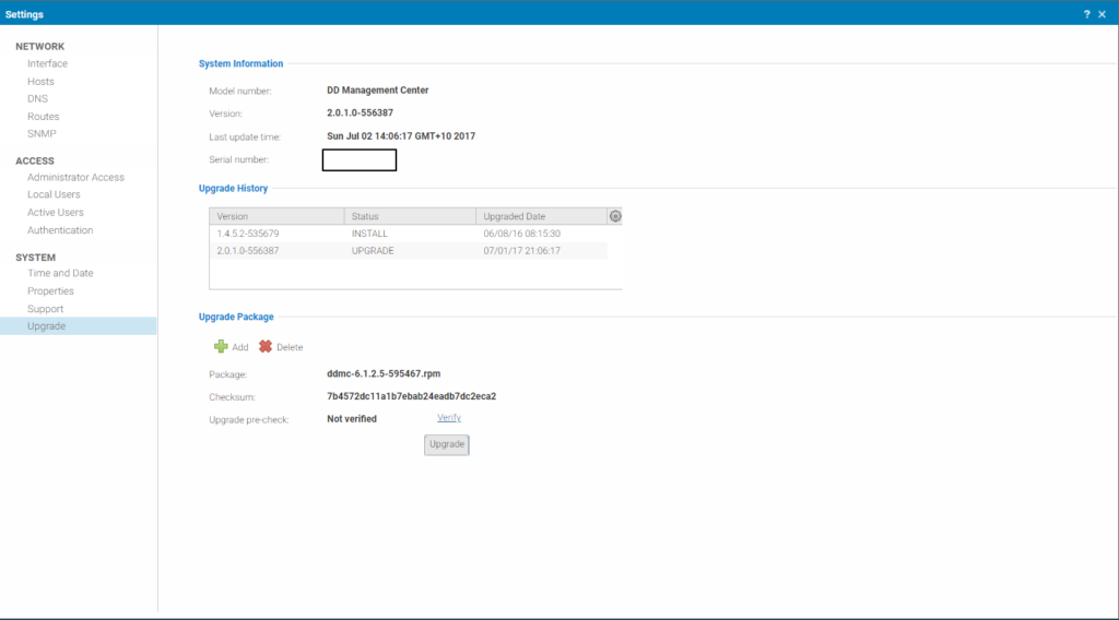 Basics – Handling Upgrades Through Data Domain Management Center | Data ...