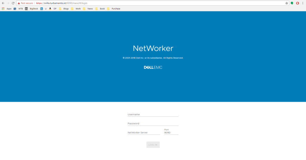Introduction to NetWorker 18.1 WebUI | Data Protection Hub
