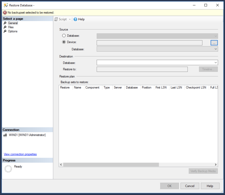 Basics Recovering Sql Databases As Files In Avamar Data Protection Hub