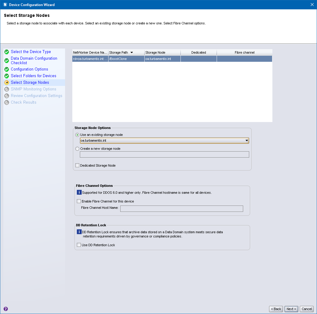Mount the same Data Domain Boost device on multiple storage nodes | Data Protection Hub