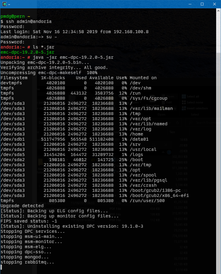 Basics – Upgrading to Data Protection Central 19.2 | Data Protection Hub
