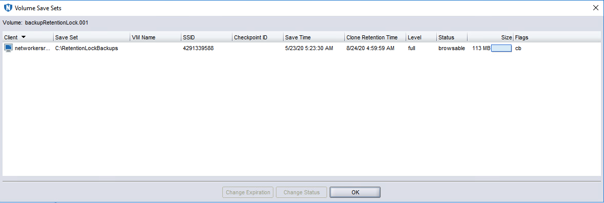 Using NetWorker with Data Domain Retention Lock | Data Protection Hub