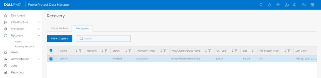 PPDM FIlesystem Agent Installation and Recovery