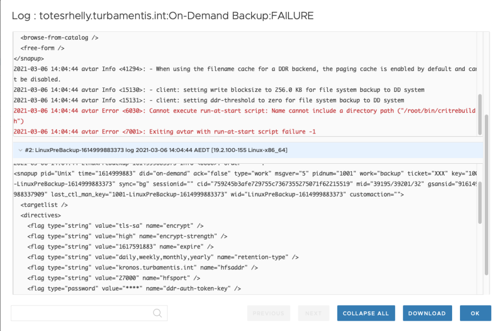 Avamar Basics – Working with Pre-Backup Commands | Data Protection Hub