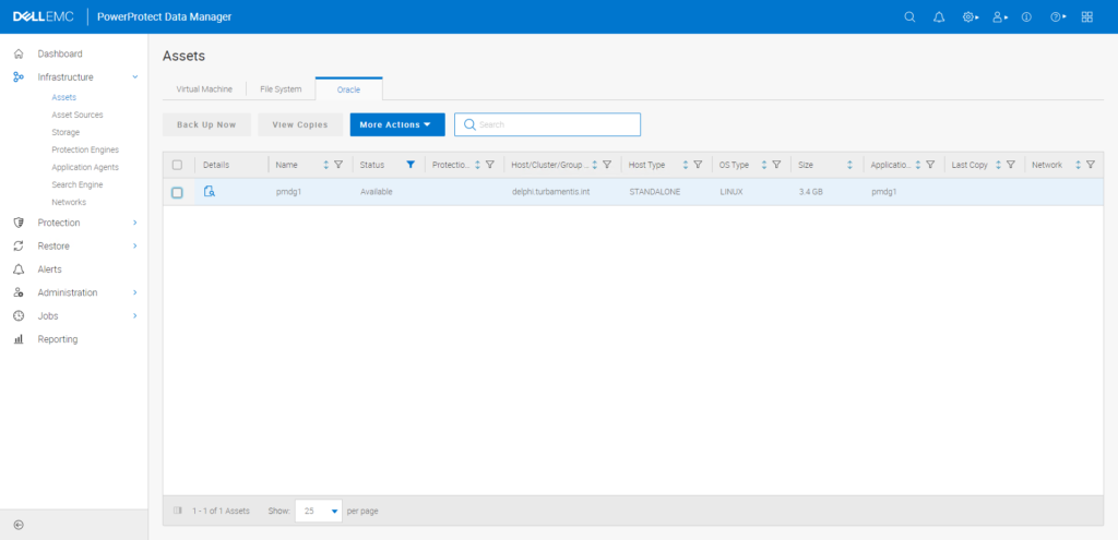 Oracle and PowerProtect Data Manager | Data Protection Hub