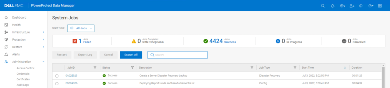 Configuring the PowerProtect Data Manager Report Engine | Data ...