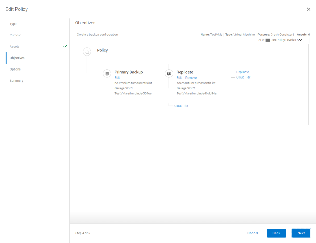 Multi-Schedule Policies | Data Protection Hub